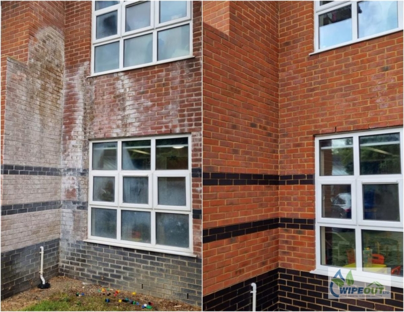Brick cleaning, stone cleaning & paint removal Ascot & Sunningdale