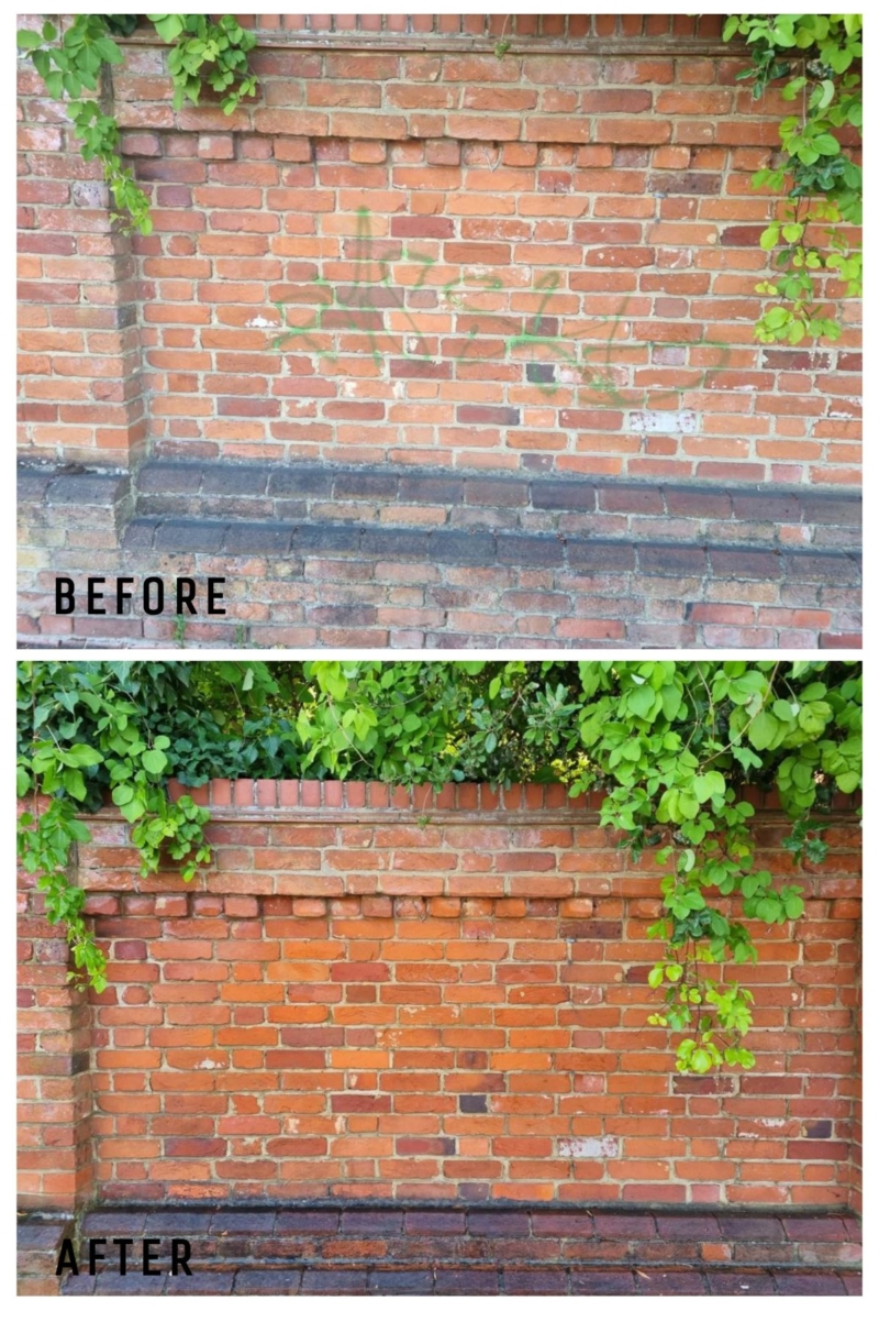 Brick cleaning, stone cleaning and paint removal Kingston & Teddington